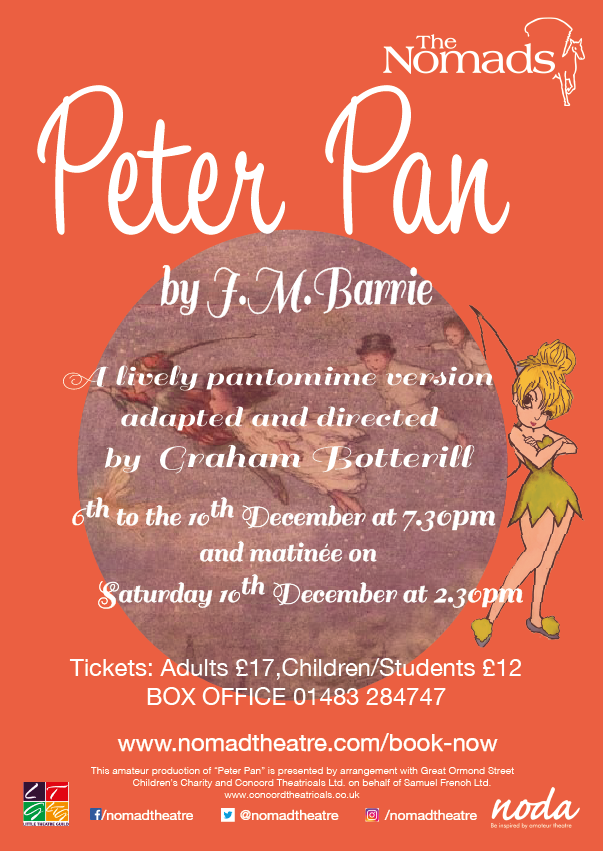 Peter Pan by J. M. Barrie - The Nomad Theatre