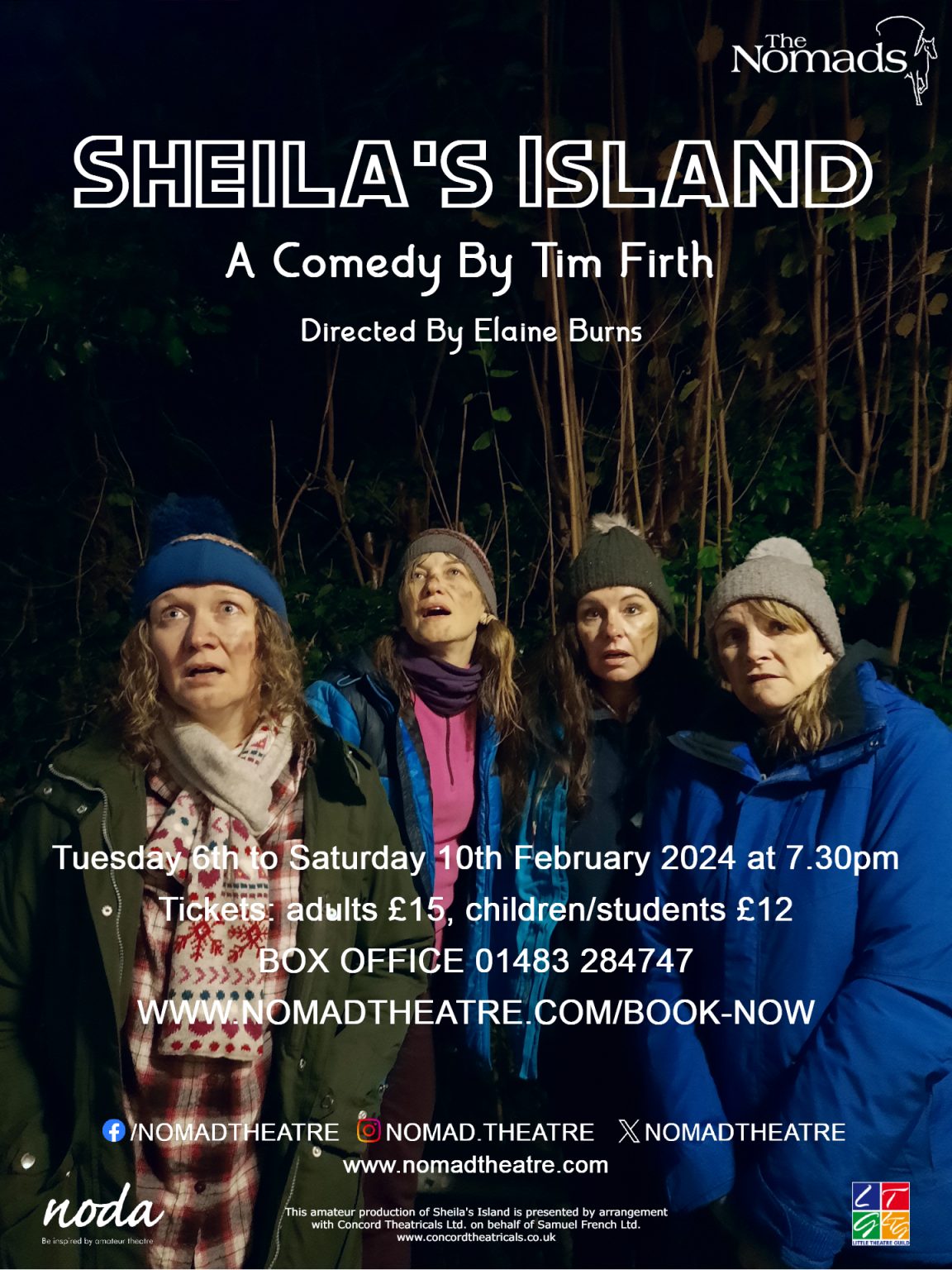 Sheila's Island by Tim Firth - The Nomad Theatre