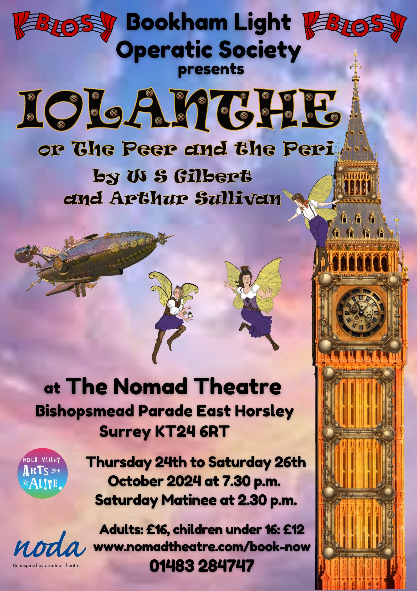 Bookham Light Operatic Society Presents: Iolanthe by W. S. Gilbert ...