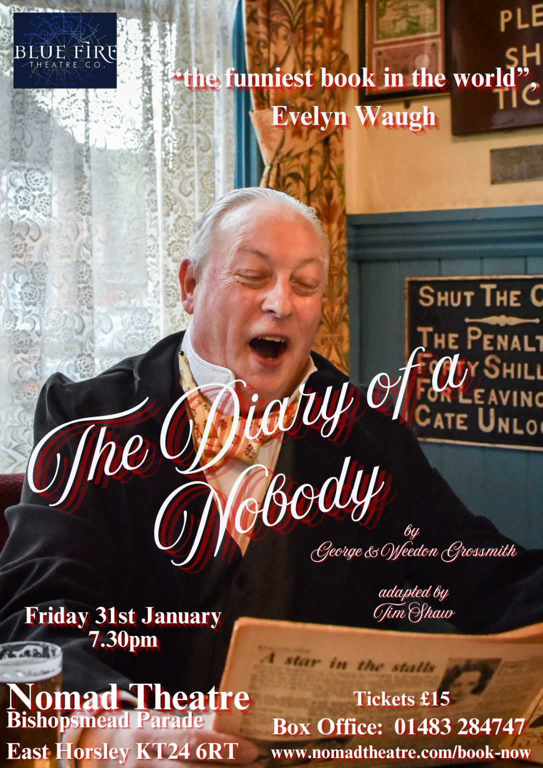 Blue Fire Theatre Co Present: The Diary of A Nobody - The Nomad Theatre