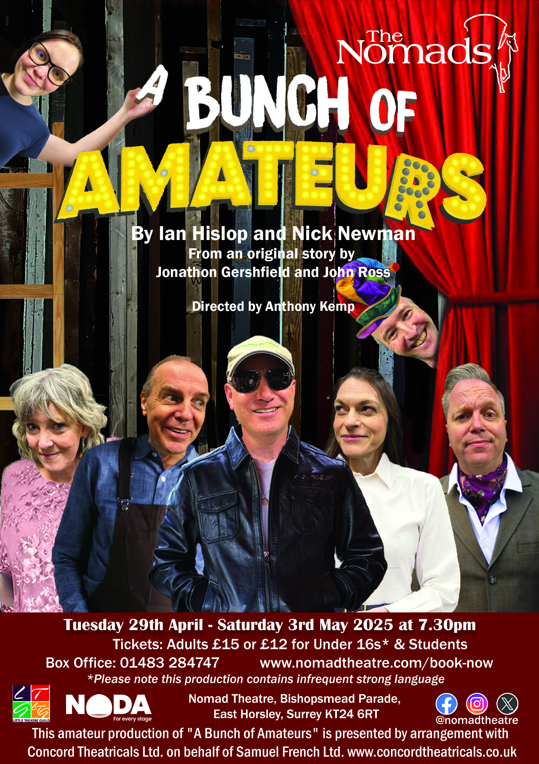 A Bunch of Amateurs by Ian Hislop and Nick Newman - The Nomad Theatre